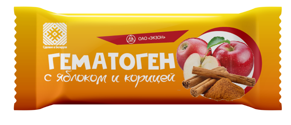 Гематоген С яблоком И корицей
