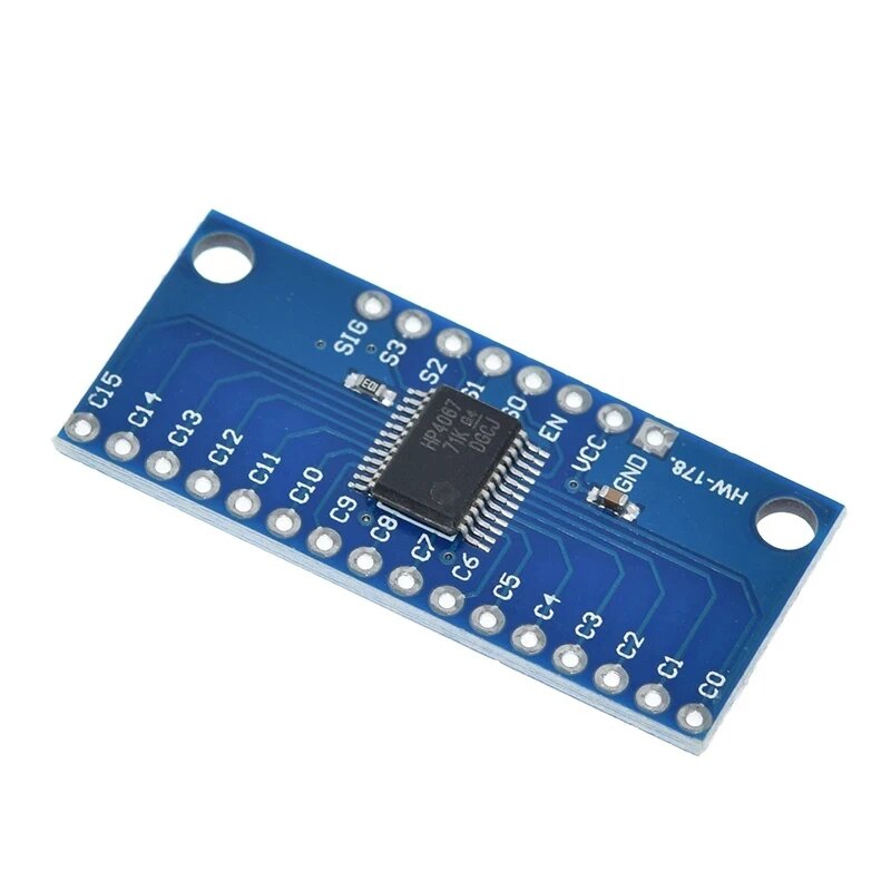 Мультиплексор CD74HC4067 16-канальный для Arduino 2pcs