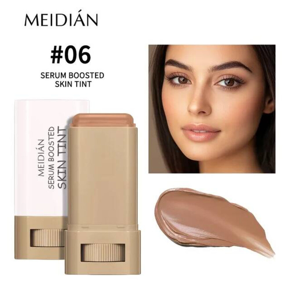 Тональный крем TVLV Eraser Foundation Stick 20 г, с кисточкой для придания коже сияния, стойкий корректор макияжа