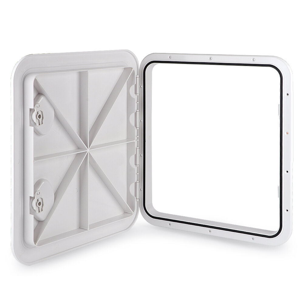 Квадратная крышка люка морской палубы с защитой от УФ-лучей, аксессуары для яхты и лодки, 460x510 мм, 18,1x20,1 дюйма RE-460-510