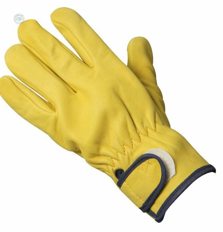 Краги сварщика из прочной коровьей кожи, жаропрочные рабочие перчатки для сварки, строительства и мастерской, усиленная ладонь и безшовный указательный палец