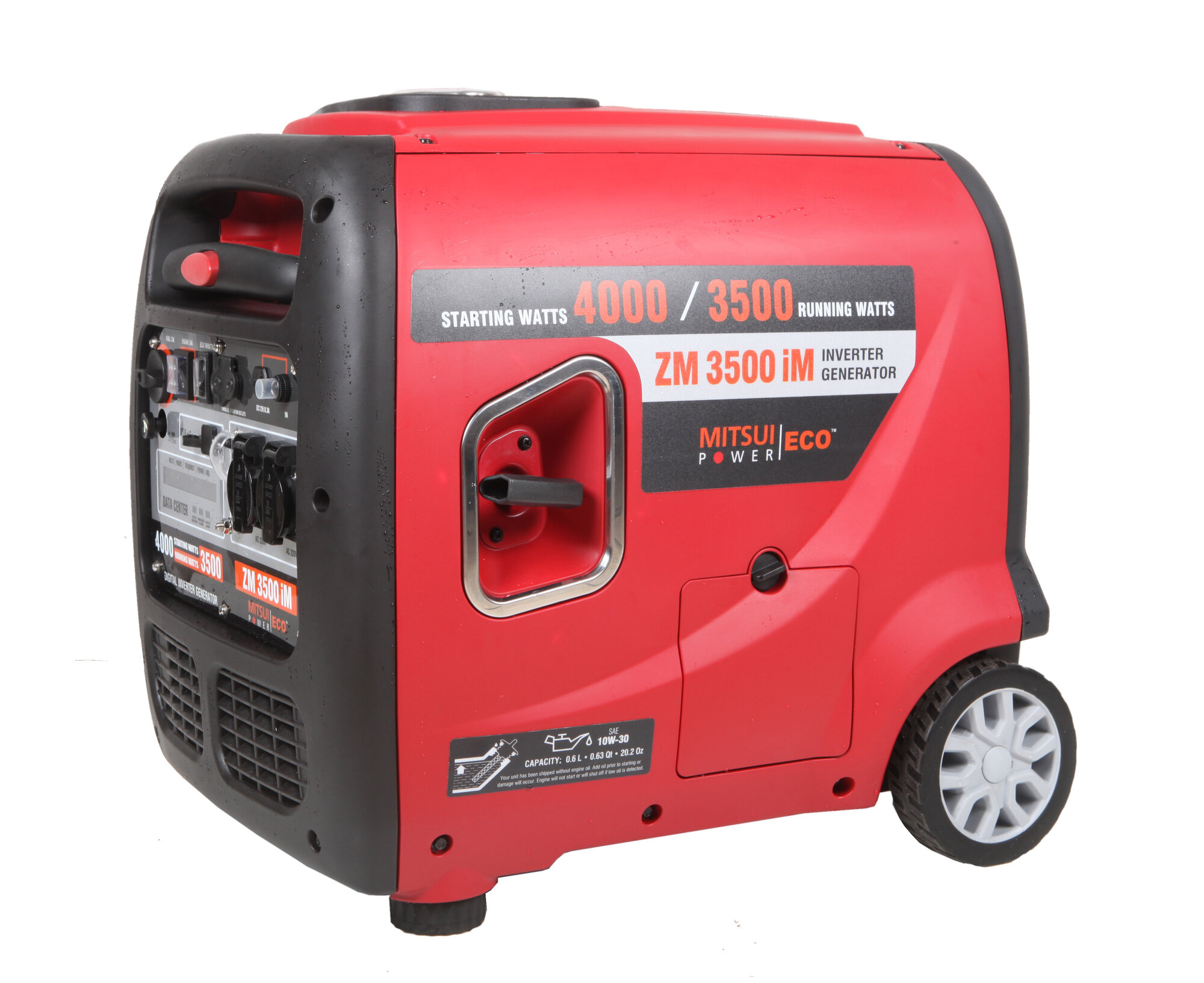 Инверторный генератор MITSUI ZM 3500 IM (мощность макс 4 кВт, ном 3,5 кВт)