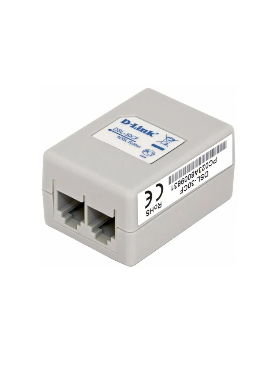 Сплиттер DialUp DSL-30CF/RS RJ-11 Annex A/L/M внешний