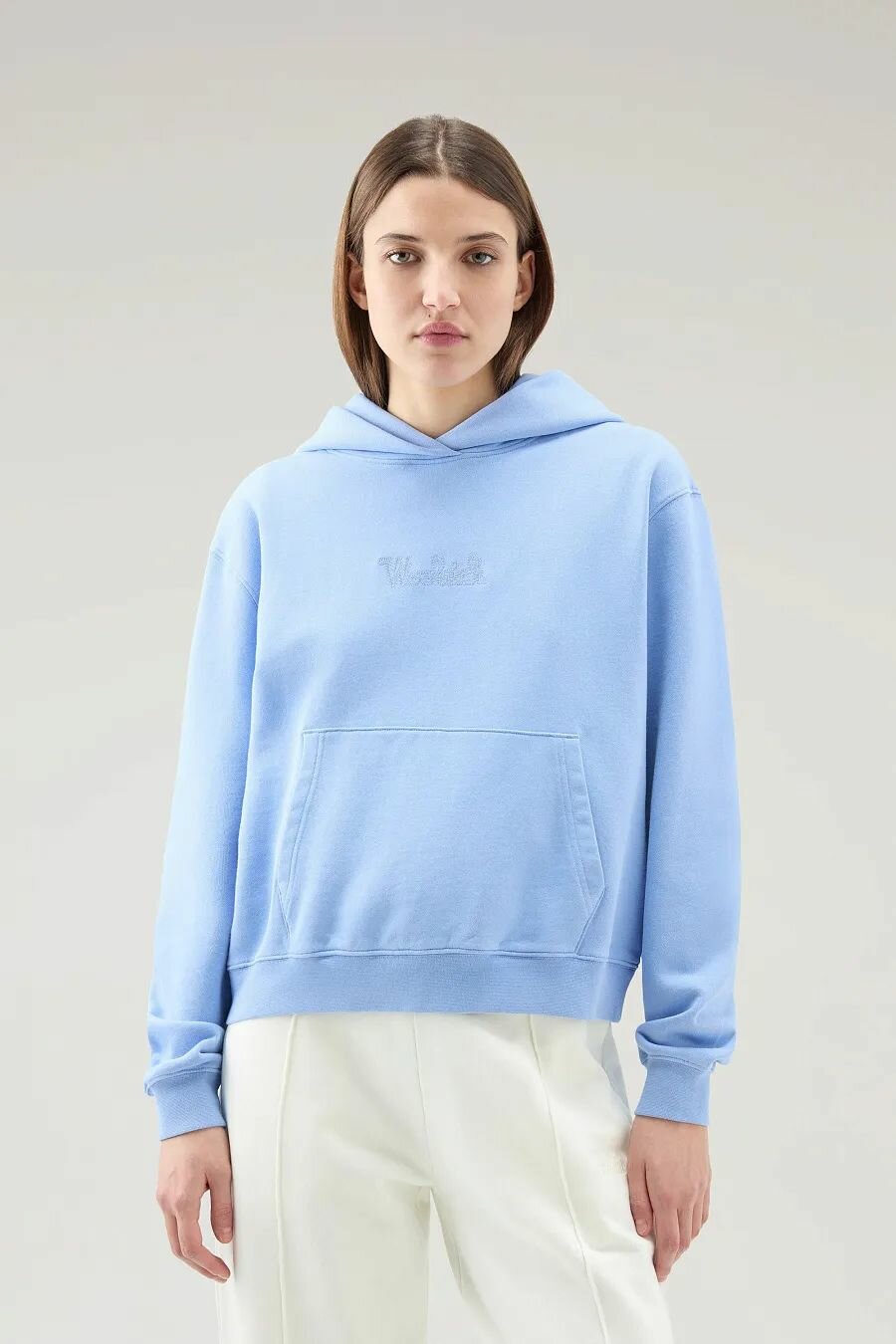 Толстовка спортивная Woolrich, размер XL, , голубой — фото 1