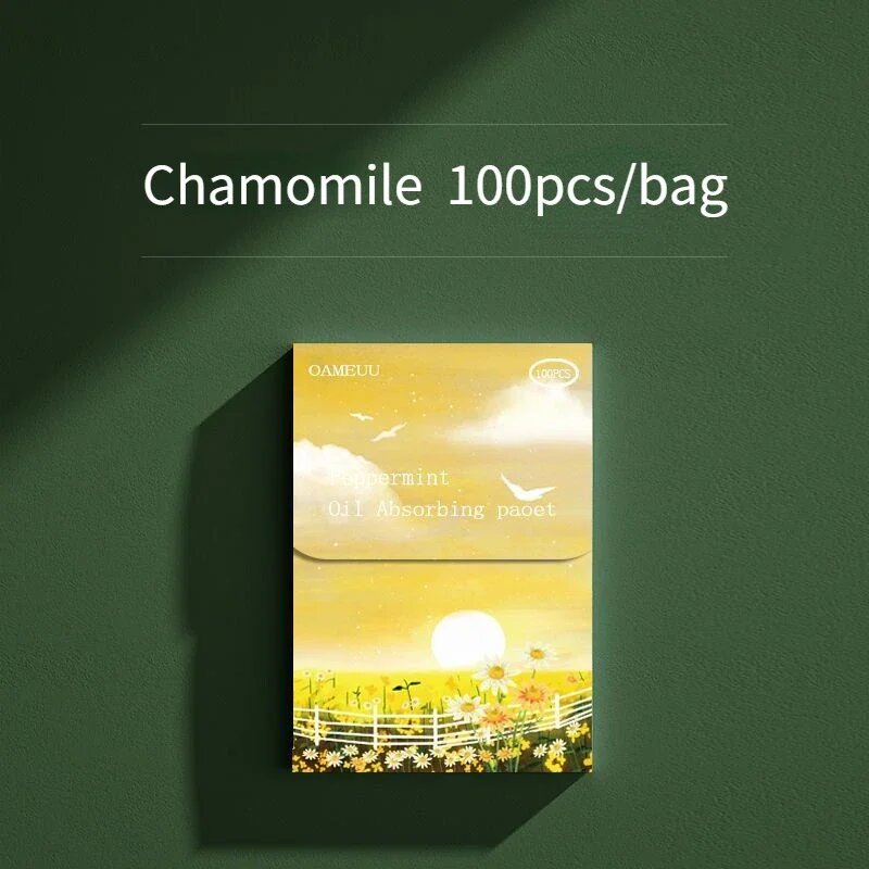 100 шт./пакет, впитывающая бумага для контроля жирности лица, мятные салфетки, впитывающий лист для удаления масла, матовая промокательная бумага для лица, летняя бумага для макияжа