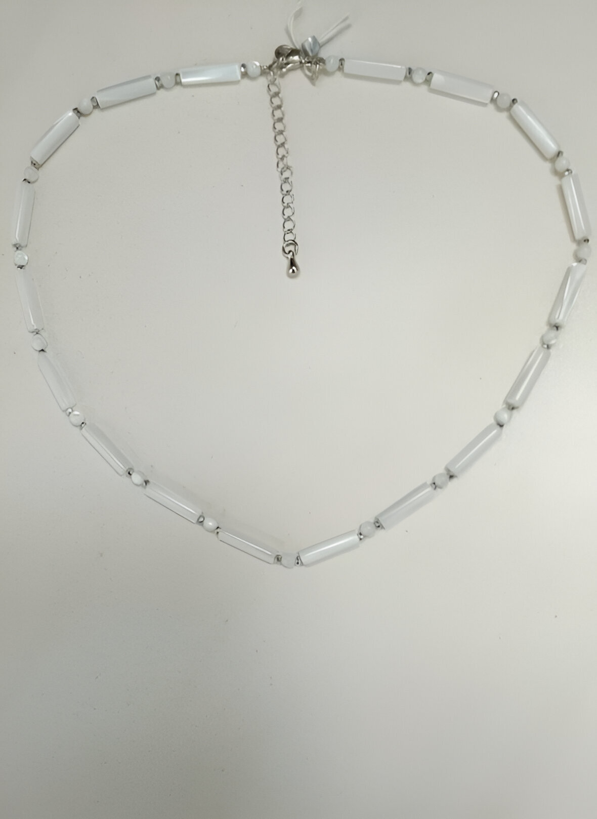 Колье, перламутр, гематит