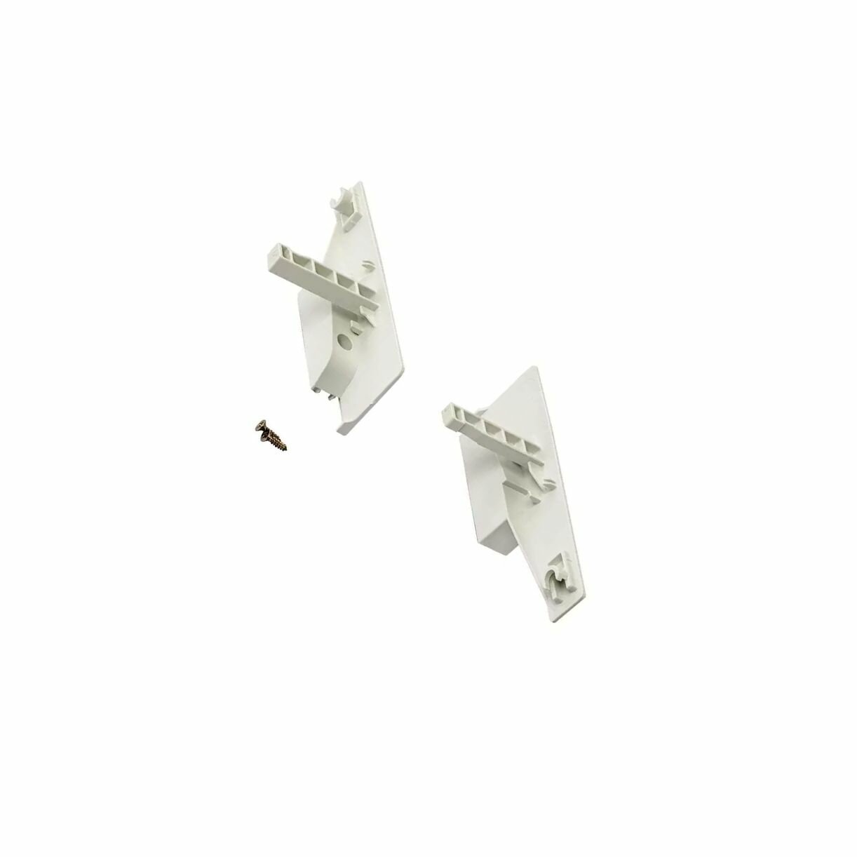 Соединители передней панели для внутреннего ящика Dragon Box под 1 рейлинг. белые 1 ком.