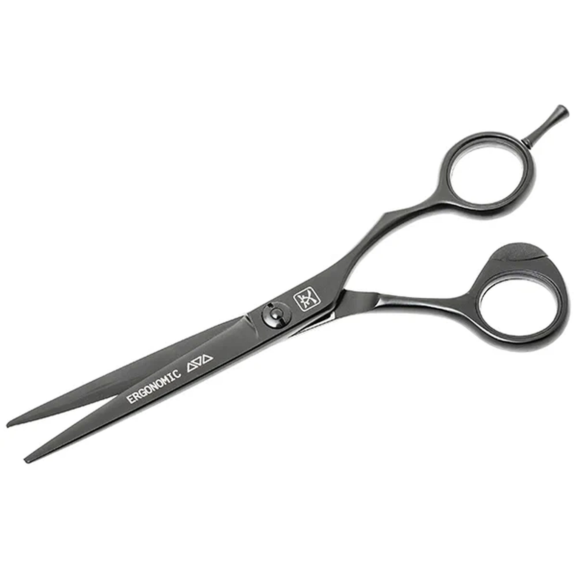 Ножницы парикмахерские Katachi Black Ergonomic K3165B, нержавеющая сталь, эргономичный дизайн