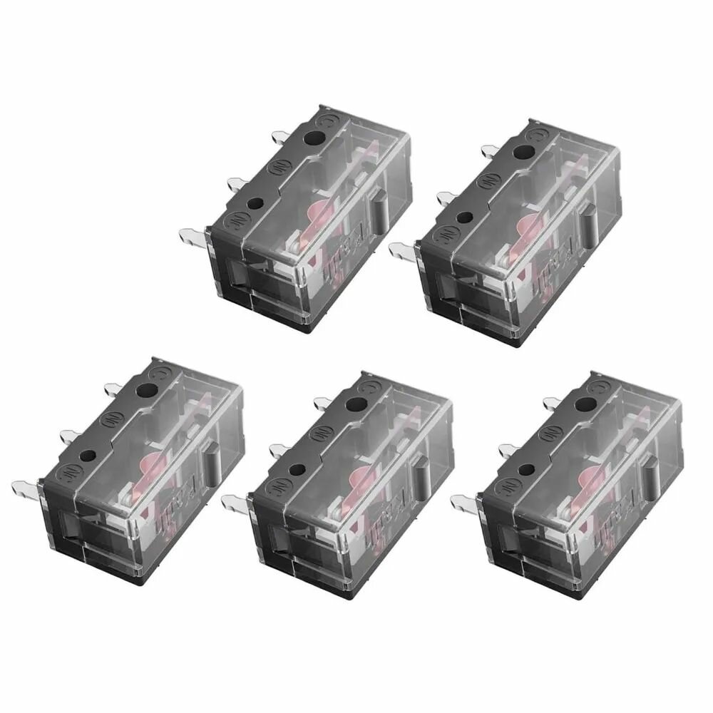 5 шт. Новые микропереключатели Kailh GM8.0, золотые контакторы, срок службы 81 миллионов нажатий, компьютерная мышь, левая и правая кнопка переключения