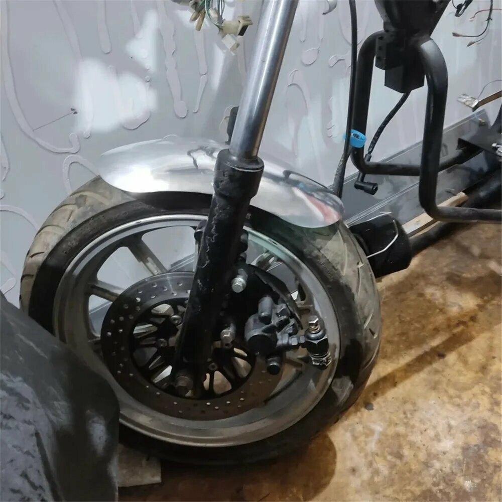 Универсальное неокрашенное переднее крыло для мотоцикла