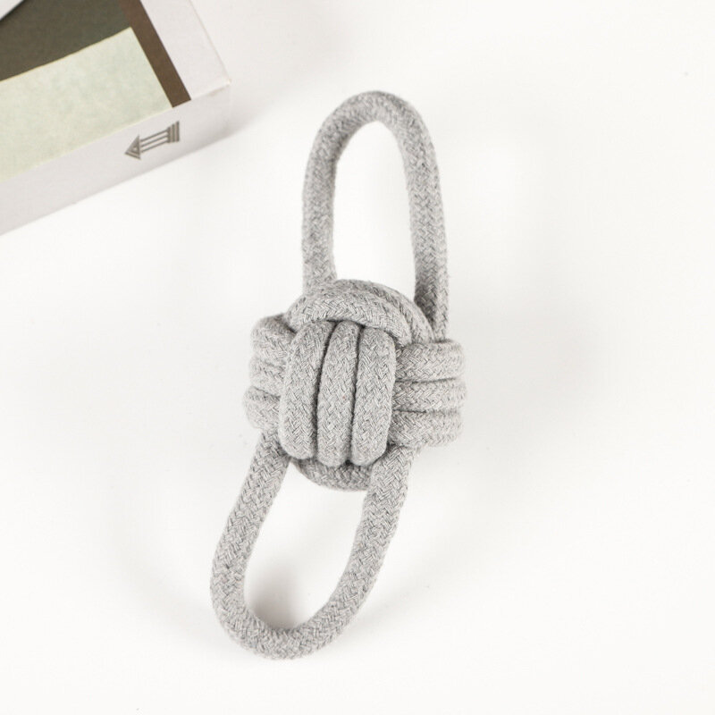 Набор игрушек для животных: японские и корейские хлопковые шарики-узлы, жевательные игрушки для животных, устойчивые к