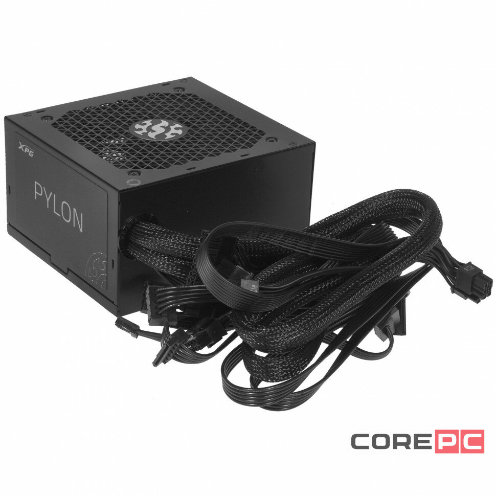 Блок питания ADATA XPG 550W PYLON (PYLON550B-BKCEU), ATX, 20+4 pin, 80 PLUS Bronze