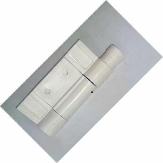 Петля мс-двер усиленная с доводчиком, белая 1 шт