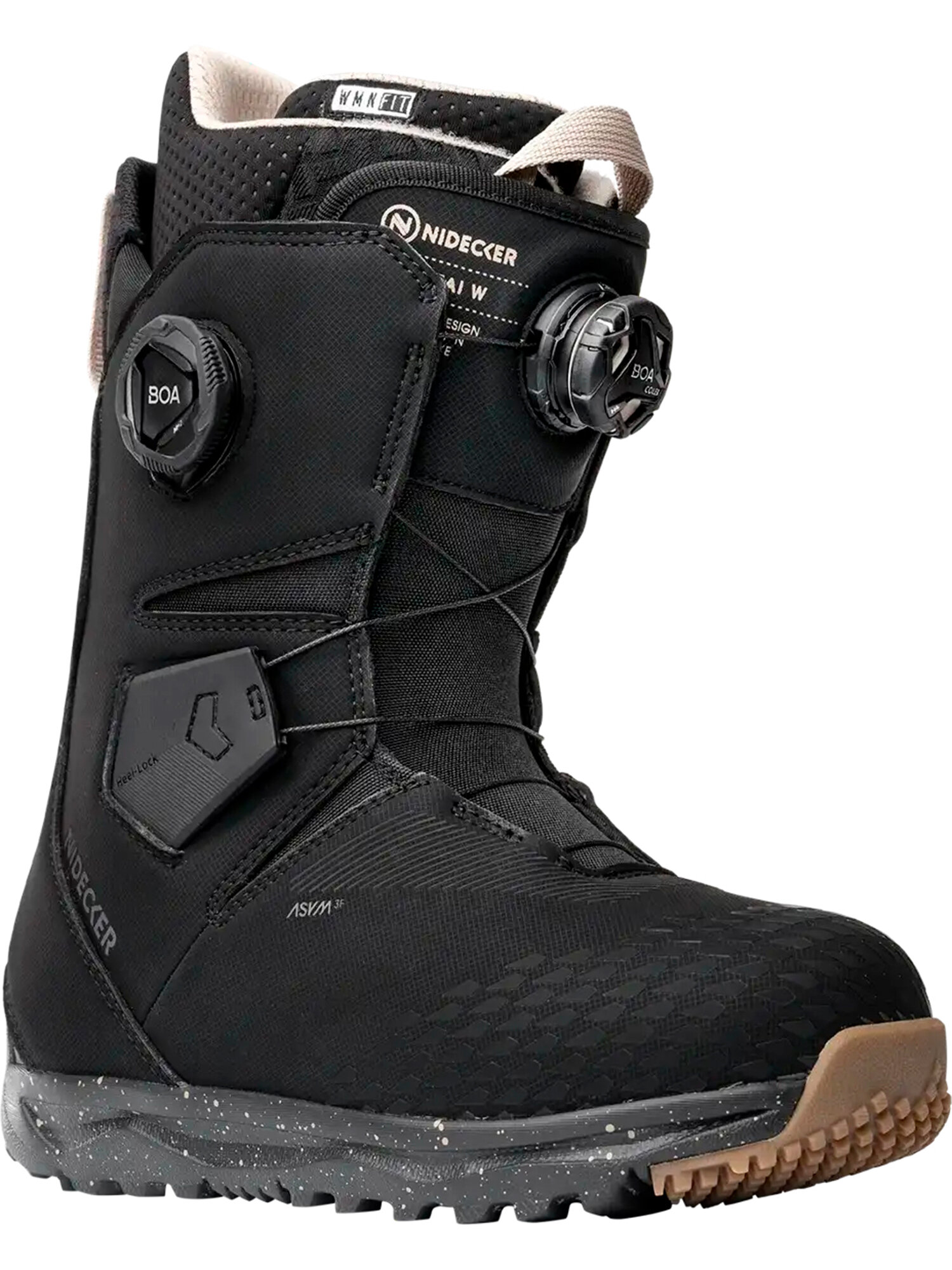 Ботинки сноубордические женские NIDECKER ALTAI W (25/26) Black/черный