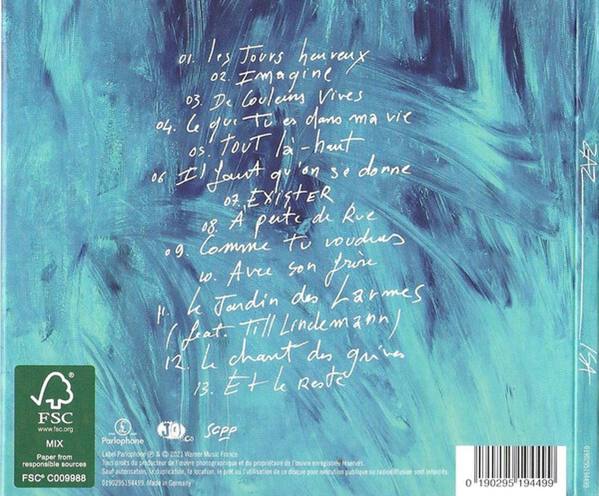 Audio CD Zaz Isa, музыкальный диск, зарубежная поп-музыка, Parlophone, 2021 — фото 1