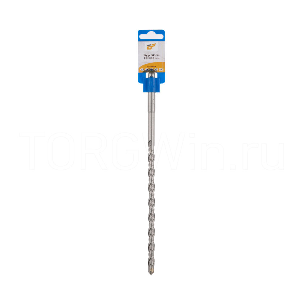 Бур по бетону SDS-plus "TORGWIN" 10x260 мм T244020 для перфоратора, сверхдлинный