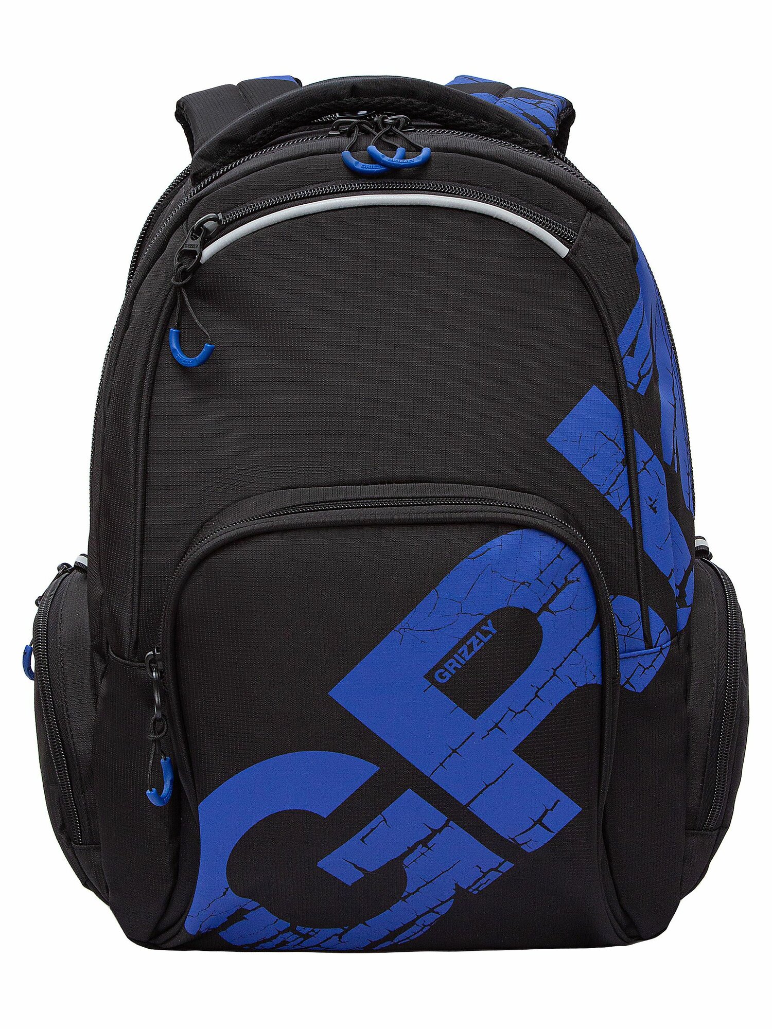 Рюкзак молодежный GRIZZLY модный для подростков, очень вместительный, подходит для путешественников, RU-423-14