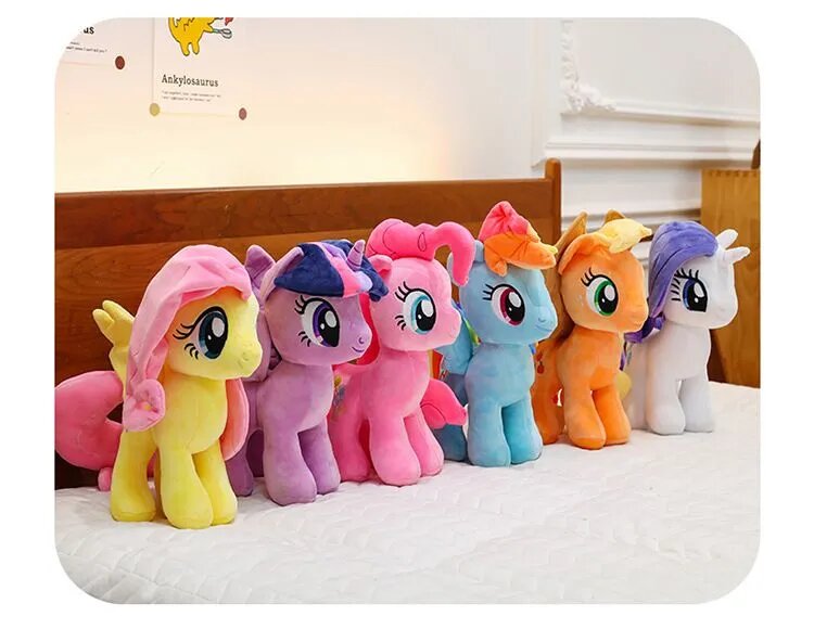 Велюр, для девочек, подарок на день рождения, Тема: My Little Pony — фото 1