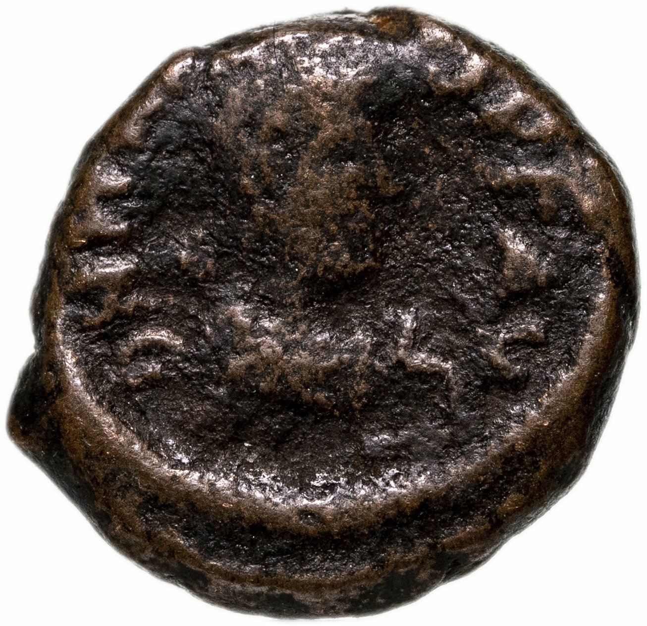 Римская империя, Марциан, 450-457 годы, Нуммий , Медь, в сохранности F