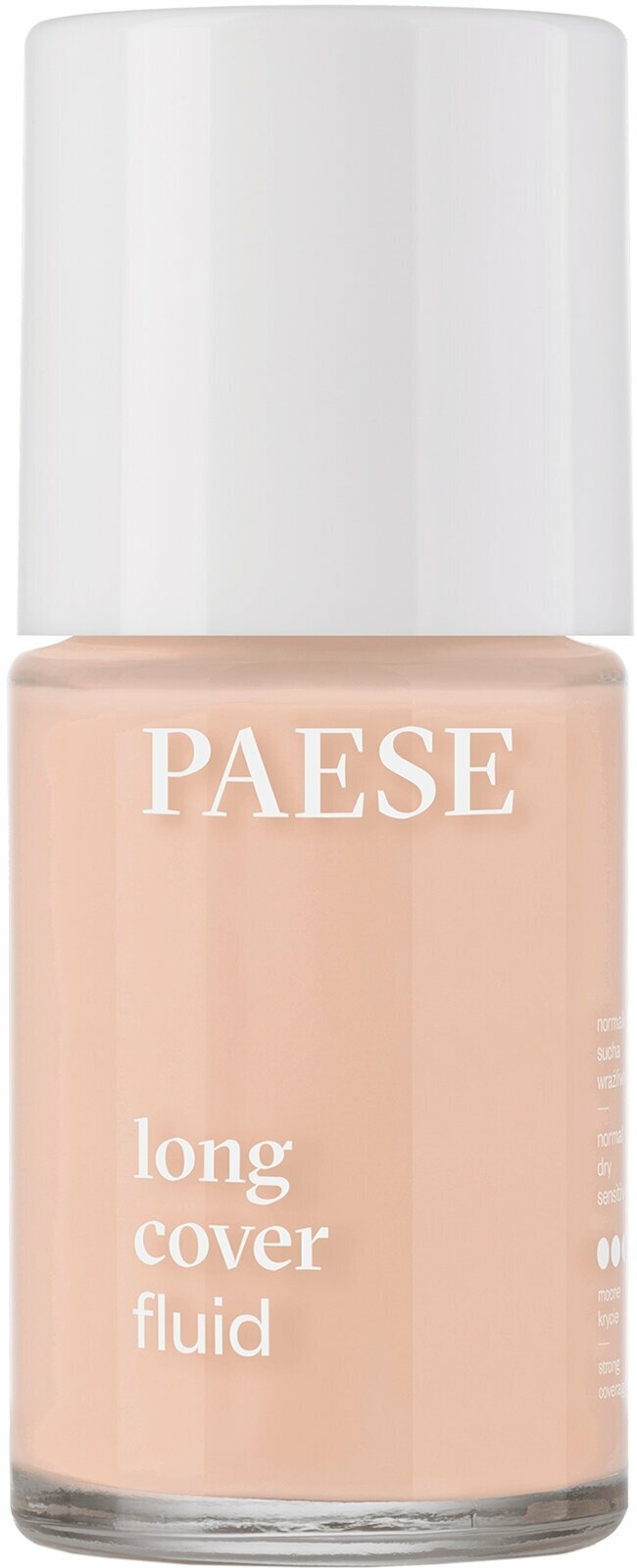 PAESE Тональный крем Long Cover Fluid, 30 мл, оттенок: 01