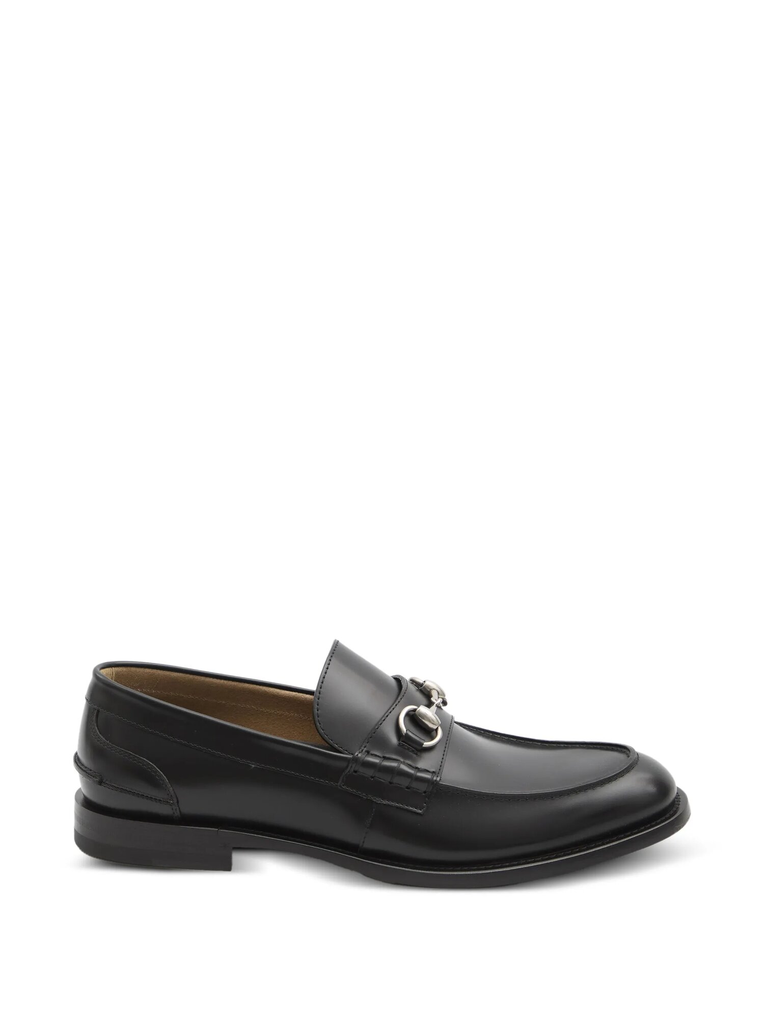 Лоферы Horsebit leather loafers