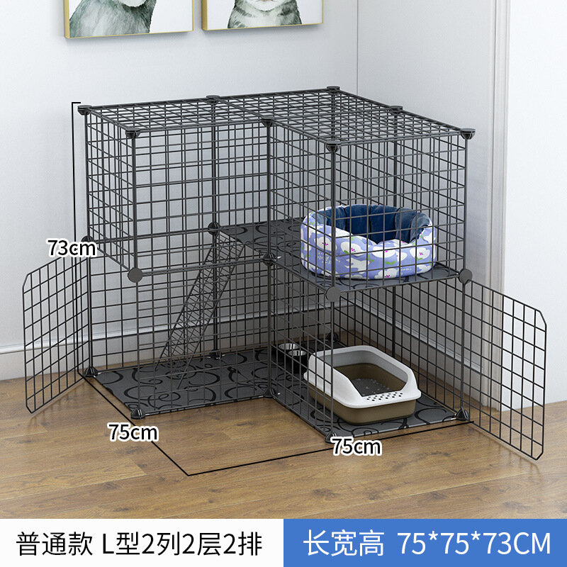 Клетка для кошек, вилла для кошек, распродажа, домашняя клетка для кошек, трехъярусная, очень большая, свободное пространство, маленькое кошачье гнездо