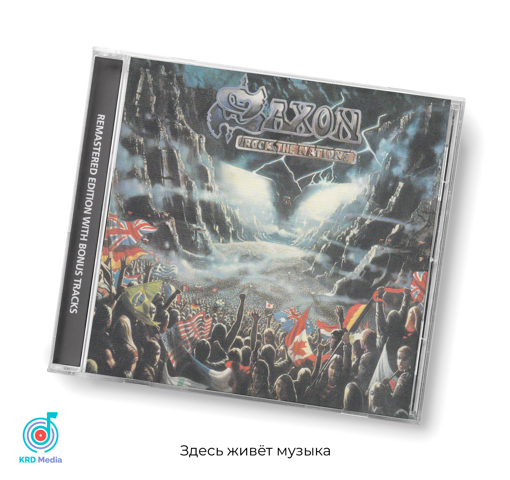 Saxon - Rock The Nations, 2010, 8-page, CD-Аудио