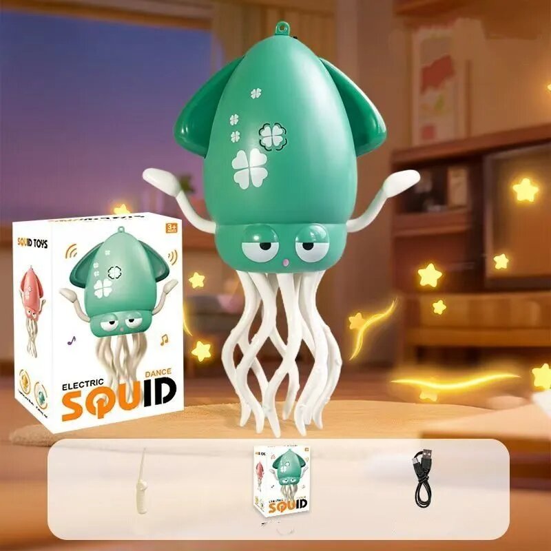 Игрушка для кошек, Танцующий кальмар