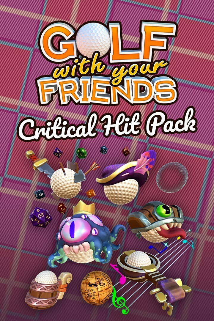 Golf With Your Friends - Critical Hit Cosmetic Pack — дополнение · нужна базовая игра · Xbox One, Xbox Series X|S
