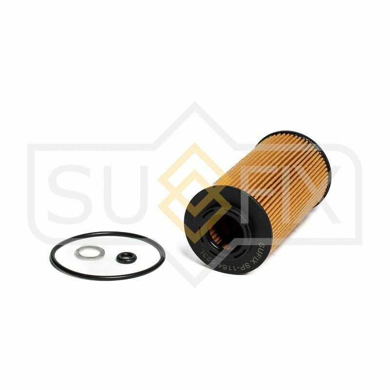 SUFIX Фильтр масляный HYUNDAI Accent(MC) 1.5D 05>/ Elantra(HD) 1.6D 05>/ Getz 1.5D 05>/ i30(FD) 1.6D 07>/ Matrix 1.5D 04>, KIA Ceed(ED) 1.6D 06>/ Cerato/Spectra(LD) 1.5D-1.6D 05>/ Rio II 1.5D 05>