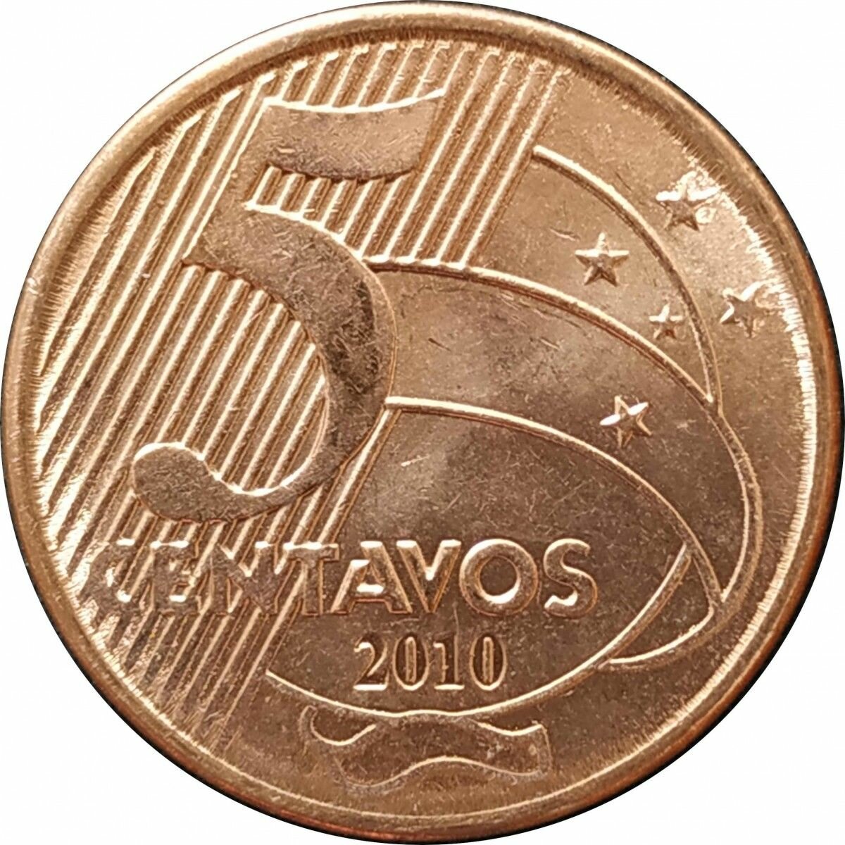 5 сентаво 2010 Бразилия из оборота