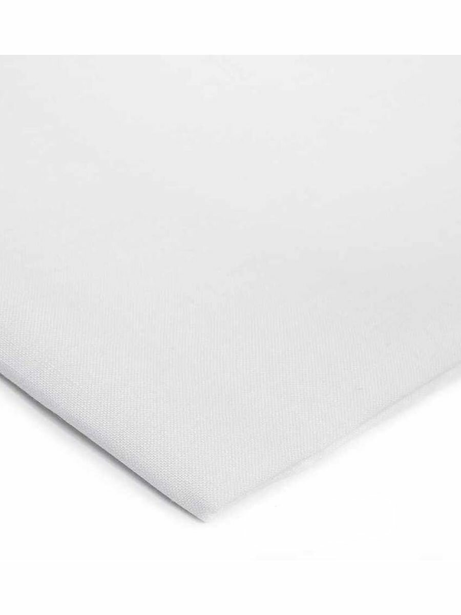 Канва Zweigart Bristol 46 ct. (35x50 см. цвет №100 белый, 100% лен, арт. 3529/100)