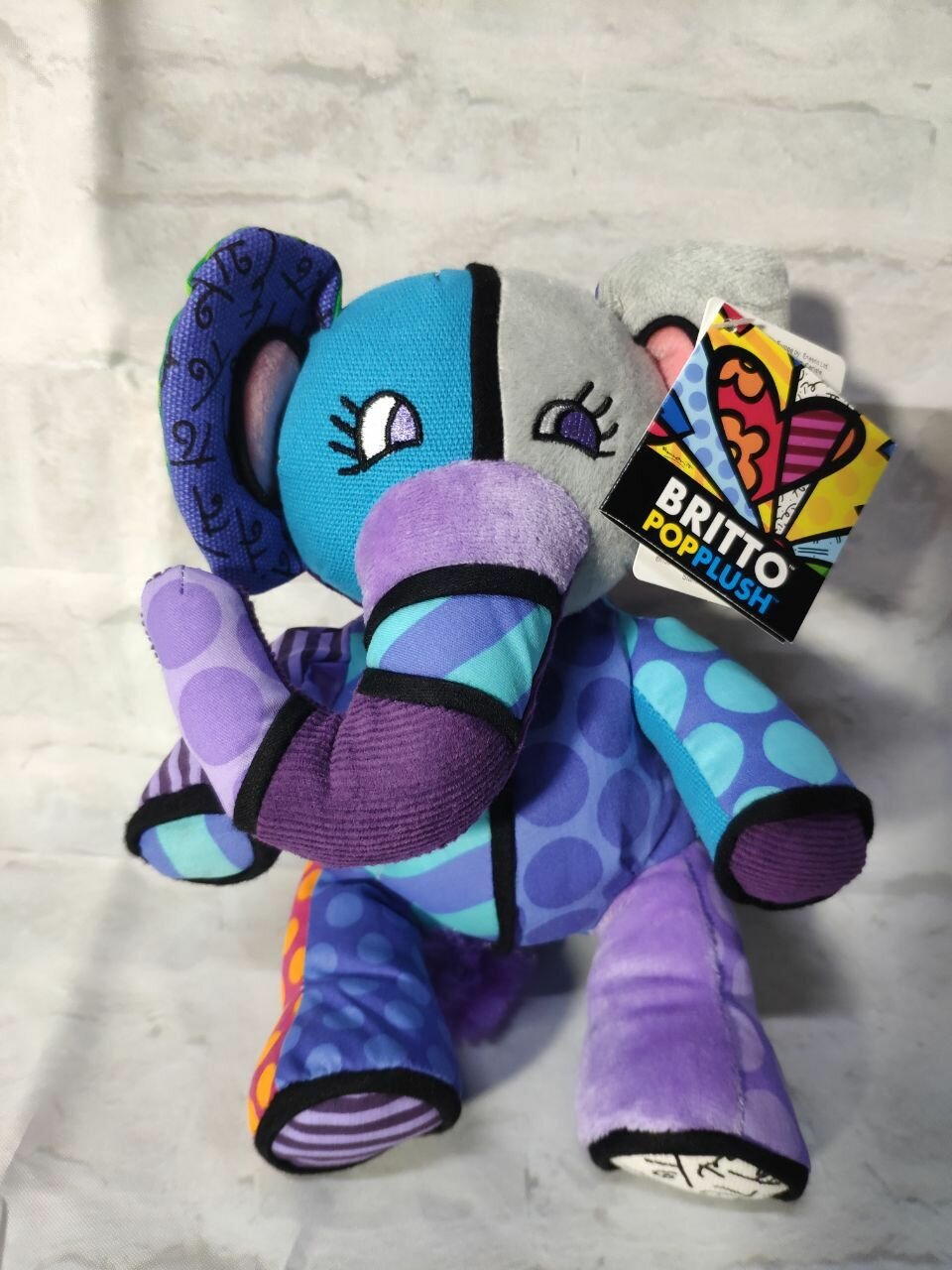 Игрушка мягкая Премиум Слонёнок BRITTO "JASPER THE ELEPHANT (21 см)