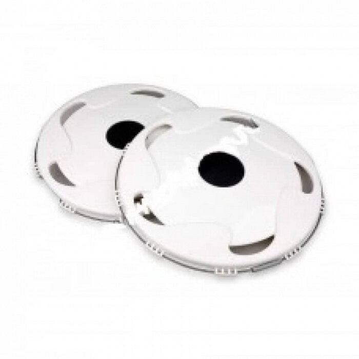 Колпак колеса R-19.5" задний Турция пластик белый (комплект - 2шт) (10678)