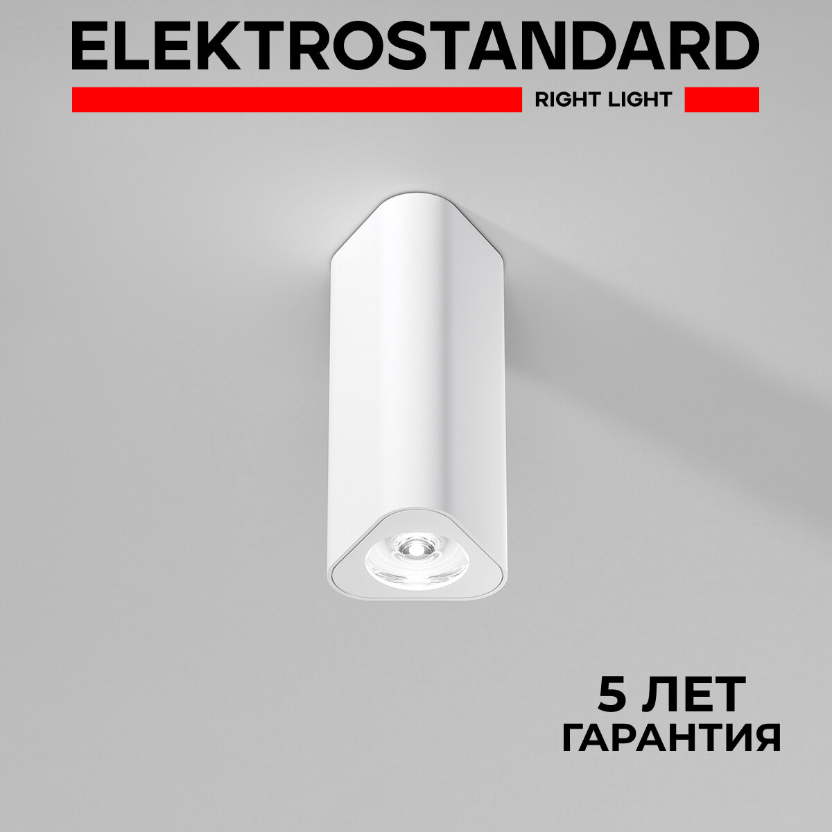Спот / Накладной светодиодный светильник Elektrostandard Trio 25110/LED, 8 Вт, 4000 K, цвет белый