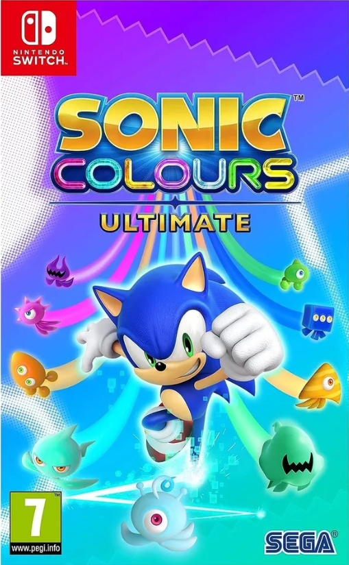 Игра Sonic Colours: Ultimate для Nintendo Switch (Русские субтитры)