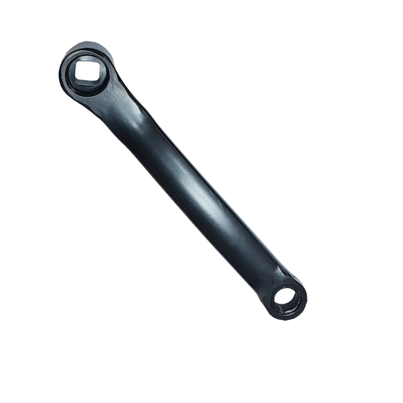 Olimp Шатун левый ZTB21232, сталь 165мм, под ромб, цвет Черный