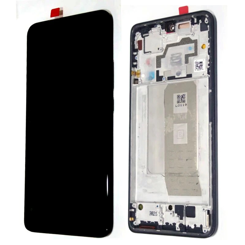 Оригинальная замена 120 Гц для Xiaomi Poco F5 Pro 23013PC75G ЖК-дисплей с цифровым Black With Frame