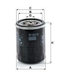Фильтр масляный subaru xv 1.6/2.0 12-