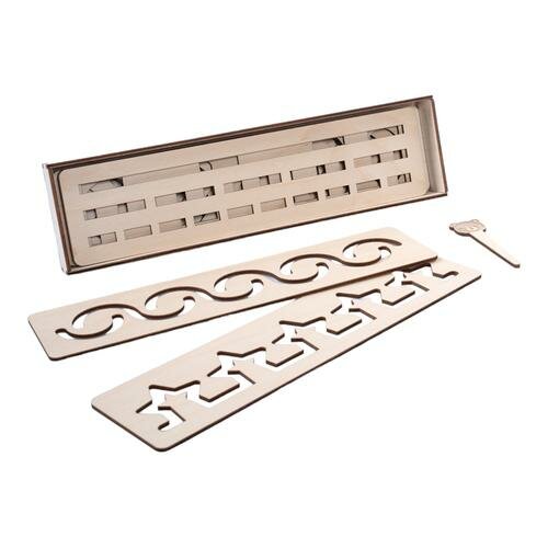 Магические линейки (8 линеек-шаблонов, палочка, в футляре, от 3 лет) 04538, (ООО "Десятое королевство")