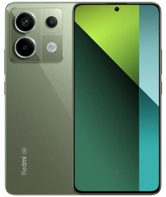 Смартфон Xiaomi Redmi Note 13 pro 5G 12/512Гб Global, Dual nano SIM, Olive Green