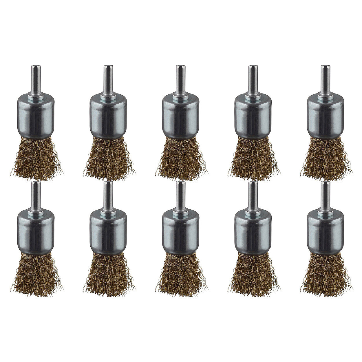 Корщетка для дрели Практика (773-439) мягкая кистеобразная d22 мм (10 шт.)