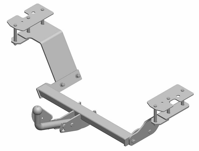 Фаркоп AvtoS для CHEVROLET REZZO (2004-2010) с универсальной электрикой и сертификатом в комплекте, арт.(DW 05+electr)