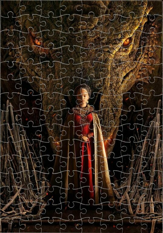Пазл Дом Дракона, House of the Dragon №8, А4