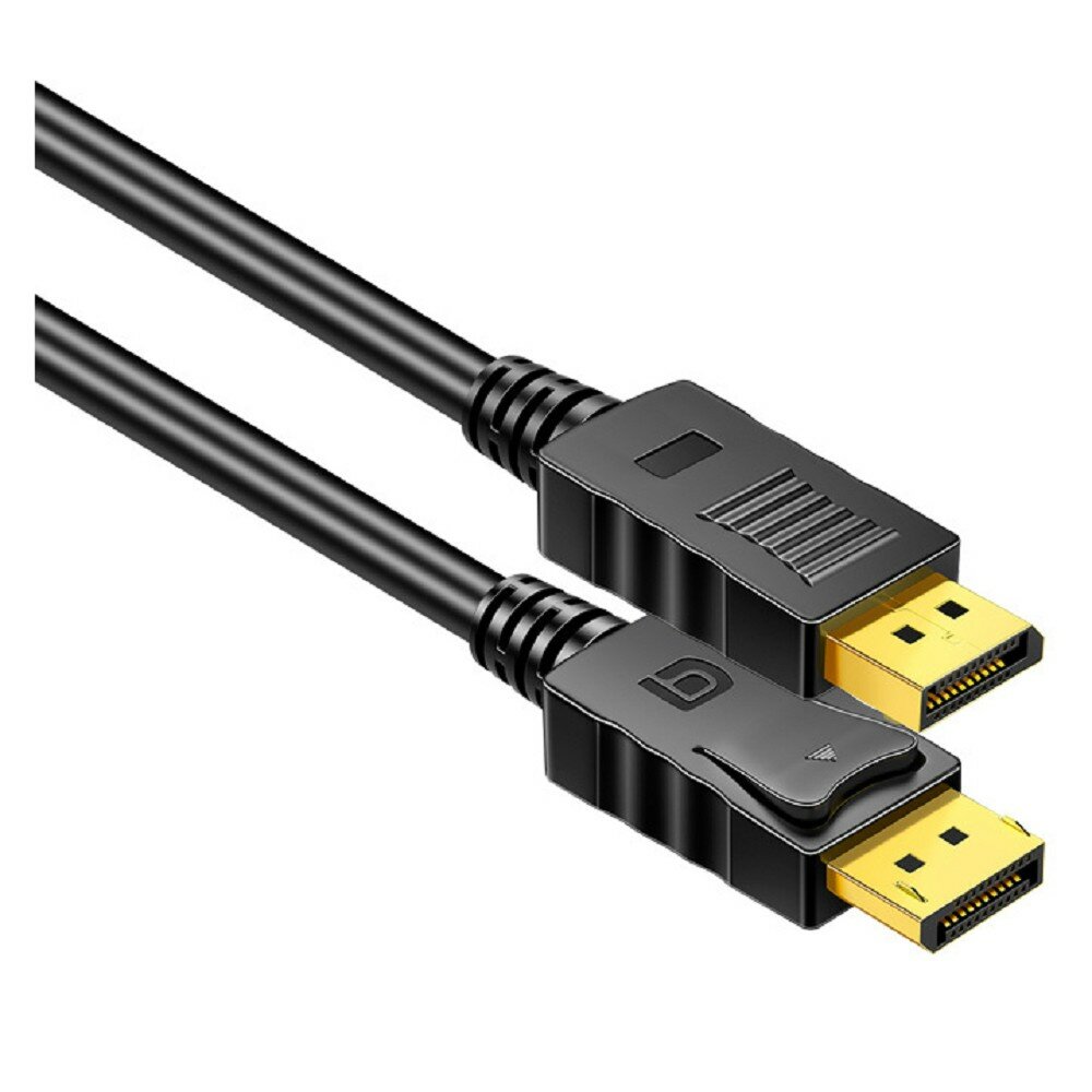Bion Expert Кабели HDMI DVI DP Bion Кабель DisplayPort v1.2, 20M 20M, 3840x2160@30Hz, экран, 1 м, черный, позолоченные контакты BXP-CC-DP-010