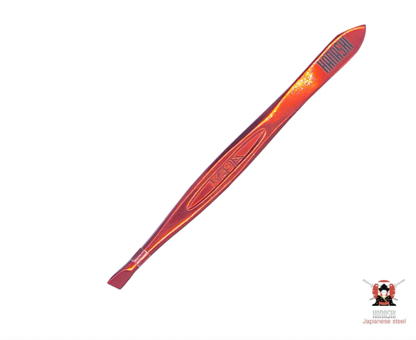 HANASHI Japanese Steel, Пинцет для бровей Скошенный
