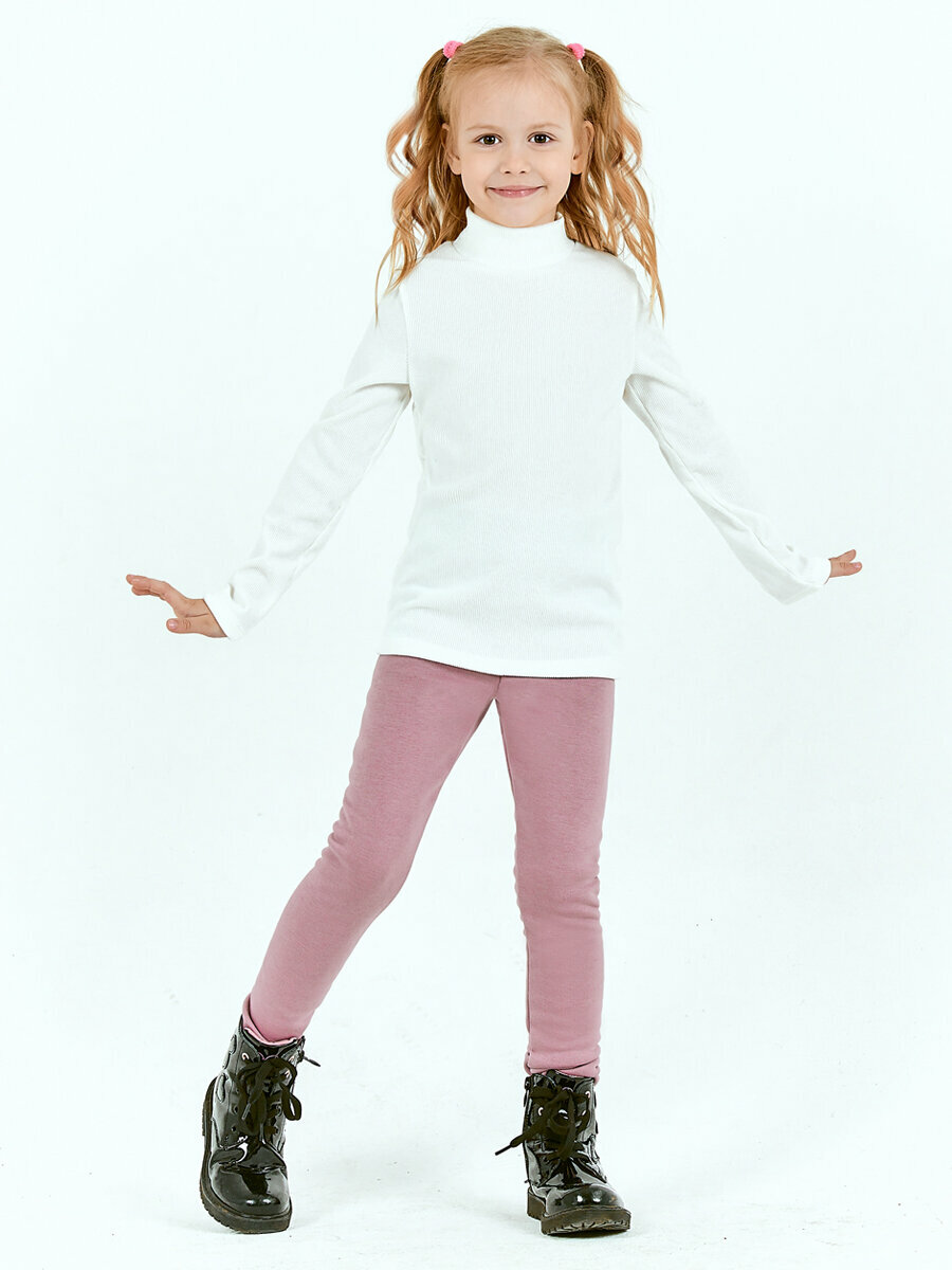 Легинсы на меху детские теплые