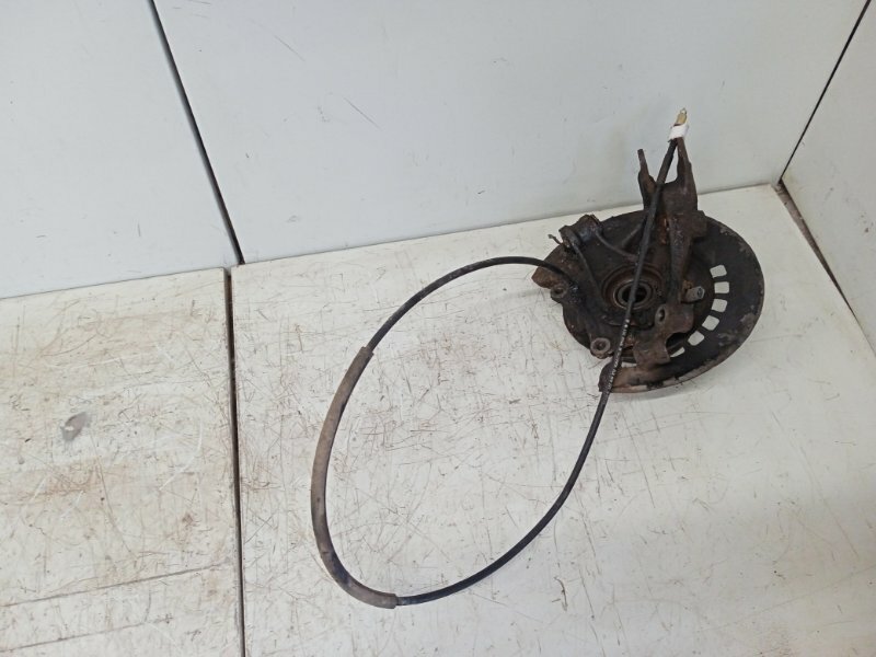 Б/У в сборе со ступицей, ступица, Порше Кайен, VW Touareg 2002-2010 Кулак поворотный Porsche Cayenne 2007 9PA, 957 Задн. Лев....