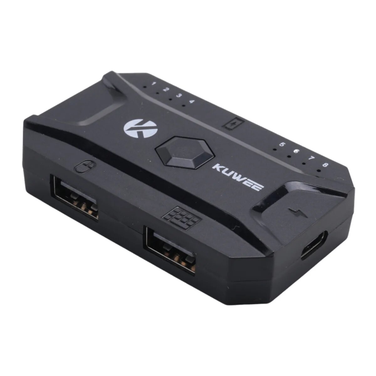 A97TBluetooth-концентратор USB 5.0 Конвертер Проводная клавиатура и мышь в адаптер беспроводного концентратора Поддержка 8 устройств для планшетов, ноутбуков, мобильных устройств