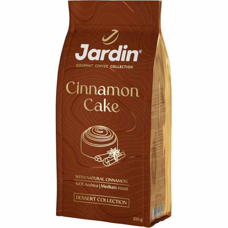 Кофе Jardin Cinnamon Cake молотый с доб, аром. 200г, 1864-10, 2011977